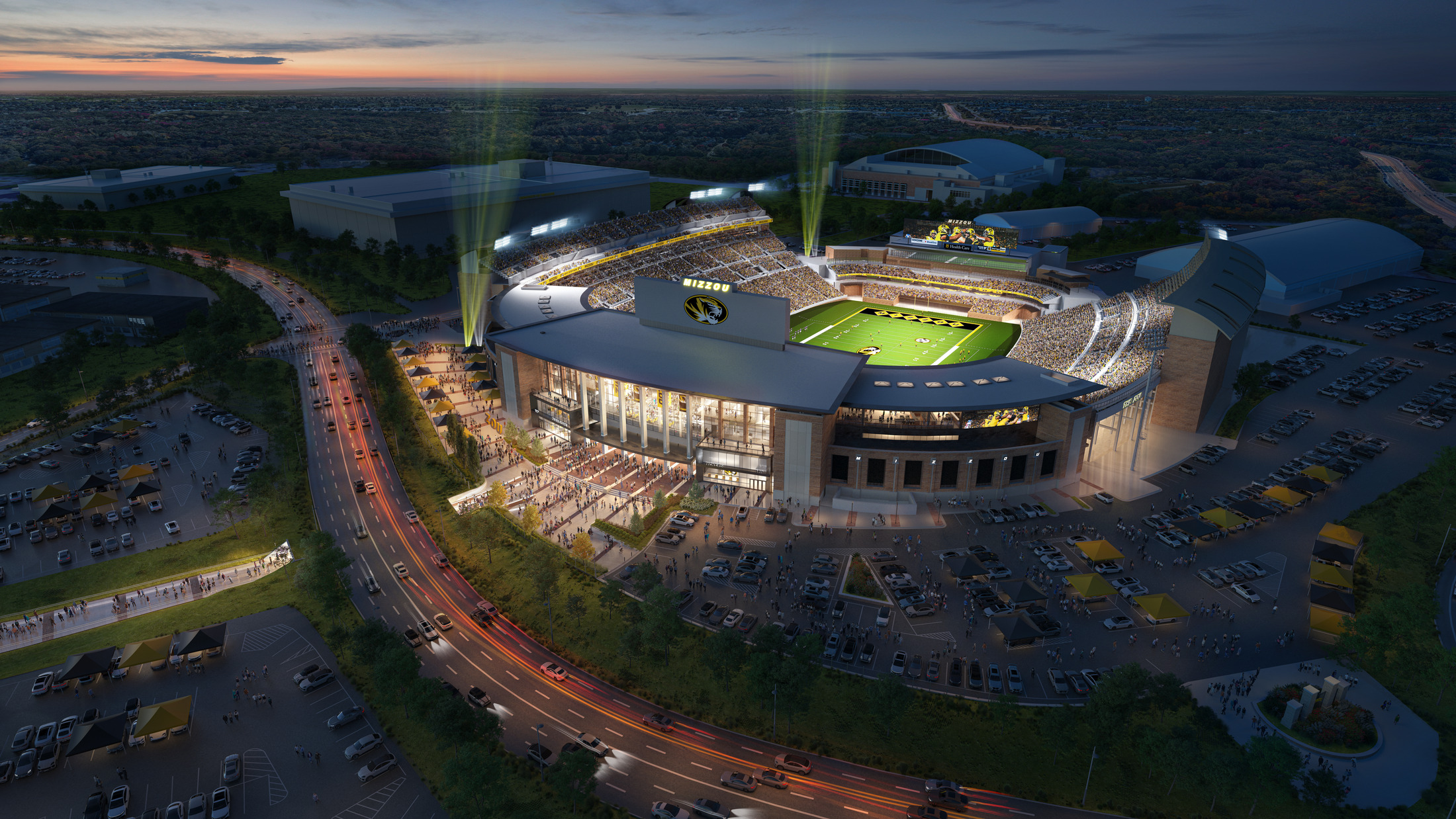 University Of Missouri Approves Design For Memorial Stadium