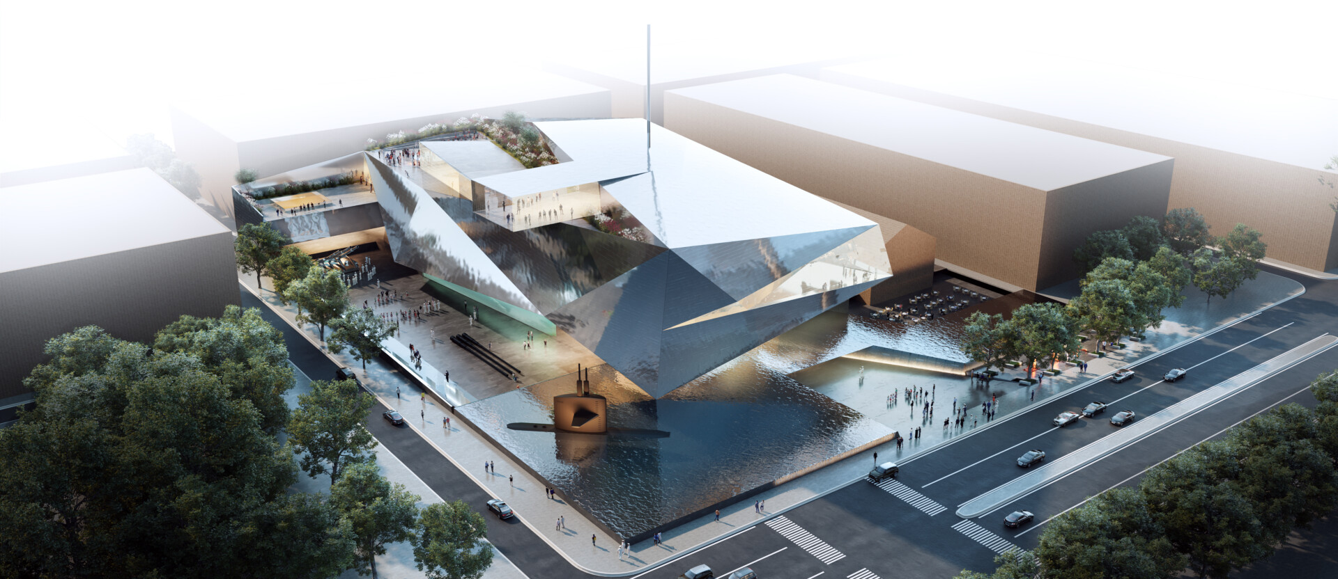 DLR Group Among Finalists in U.S. Navy Museum Ideas Competition - DLR Group
